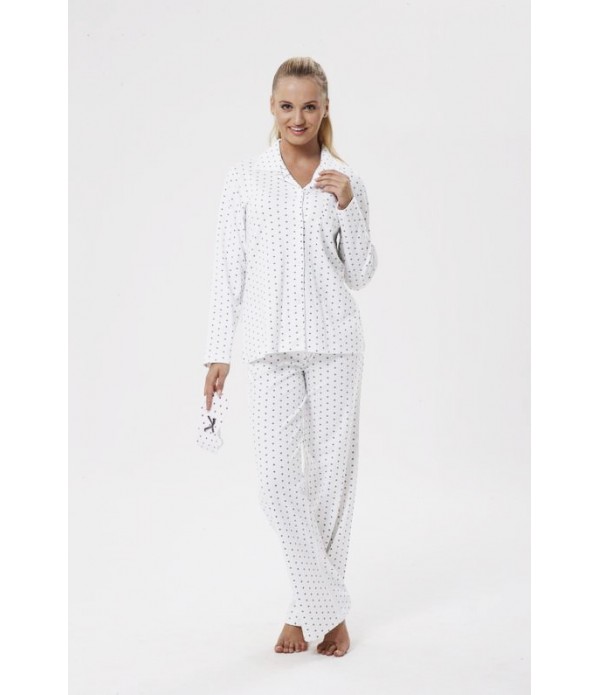 PYJAMA POIS GRIS Maroc - Pyjamas